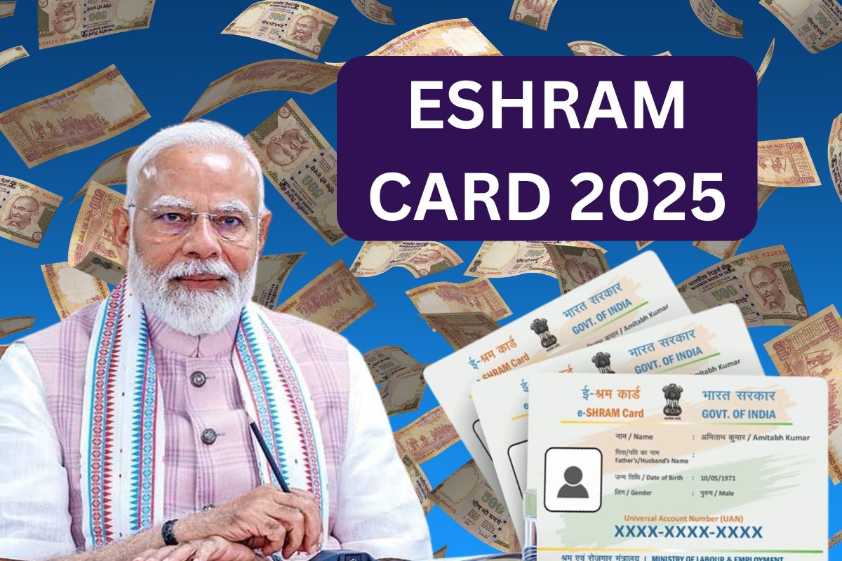 EShram Card 2025 Apply Online - Registration, How To & Status Check